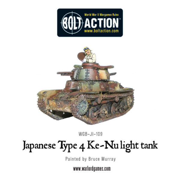 New: Japanese Type 4 Ke-Nu light tank - Warlord Games