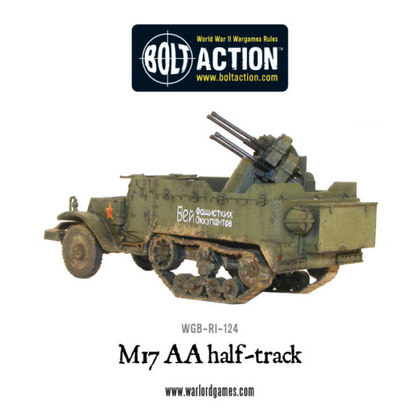 New: Soviet M17 AA Halftrack - Warlord Games