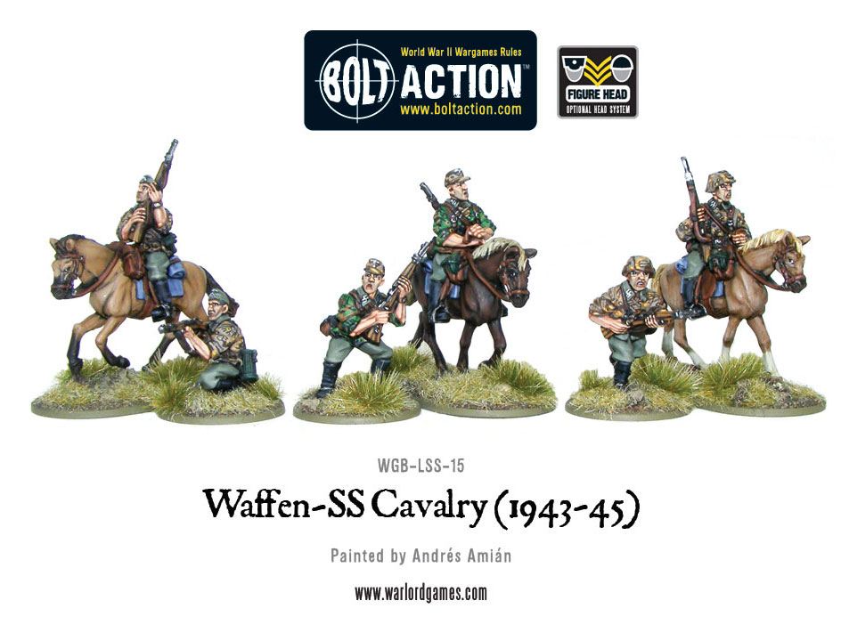 New: Waffen-SS Cavalry - Warlord Games