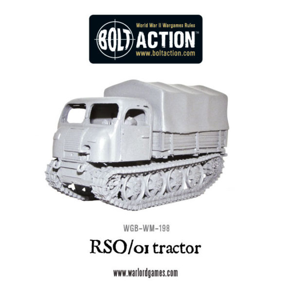 History: Raupenschlepper Ost (RSO) Tractor - Warlord Games