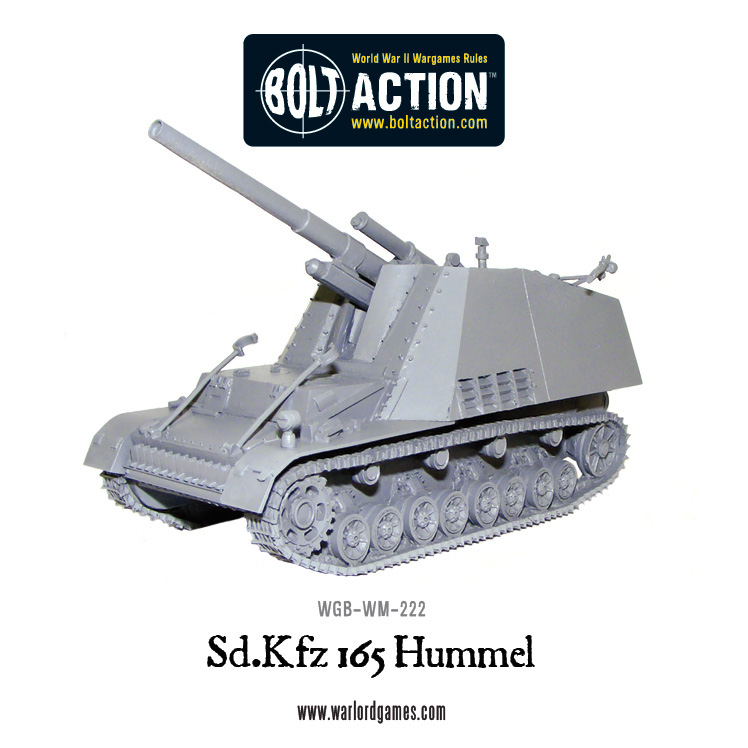 New: Sd.Kfz 165 Hummel self-propelled gun - Warlord Games