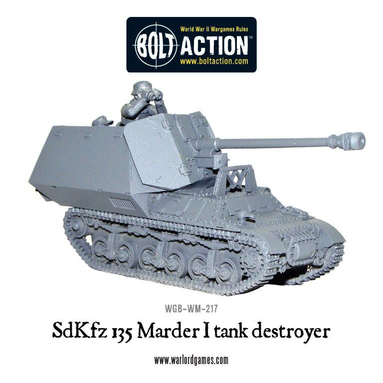 New: Marder I Tank Destroyer - Warlord Games