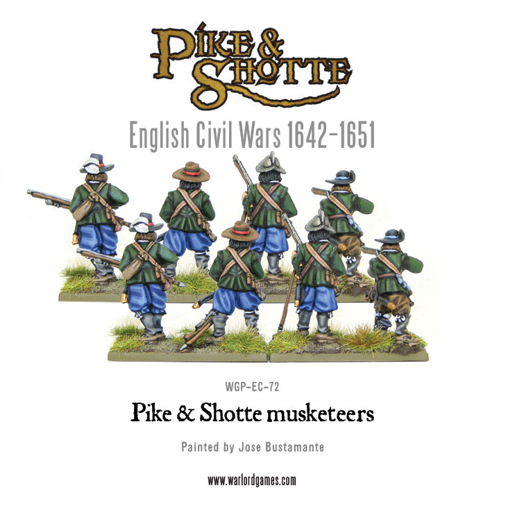 New: Pike & Shotte Musketeers and Armoured Pike Block - Warlord Games