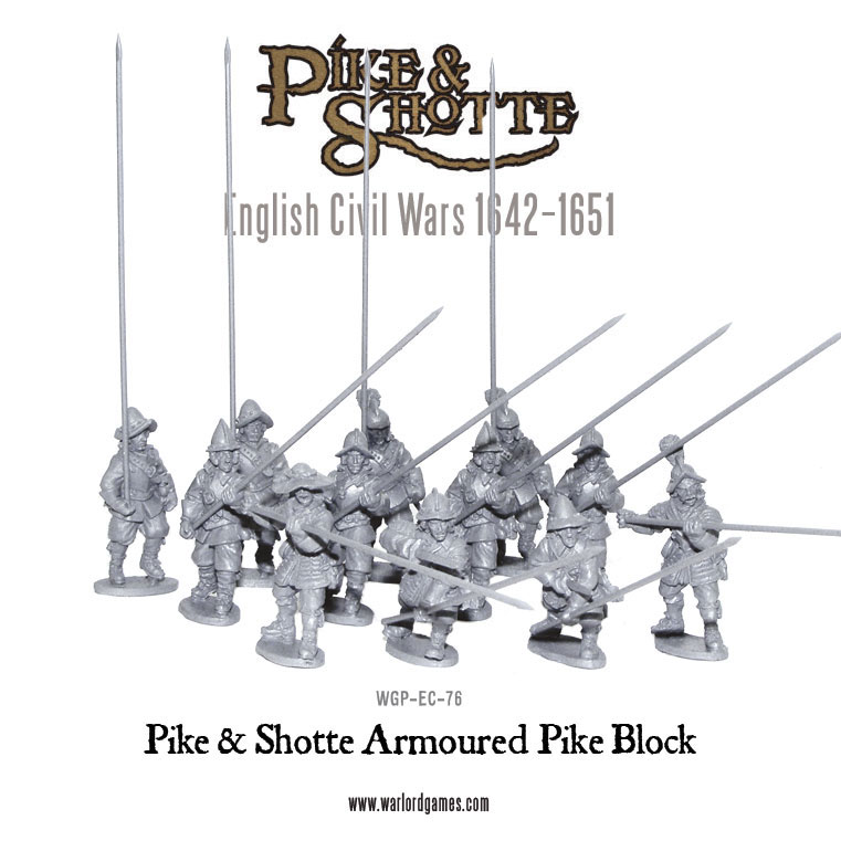 New: Pike & Shotte Musketeers and Armoured Pike Block - Warlord Games