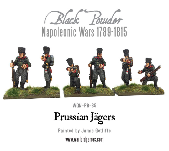 New: Napoleonic Prussian High Command and Jagers - Warlord Games