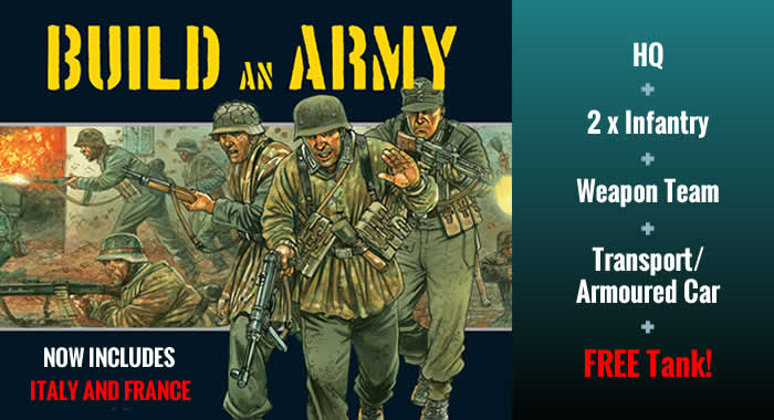 New: Build an Army deals for Italy and France - Warlord Games