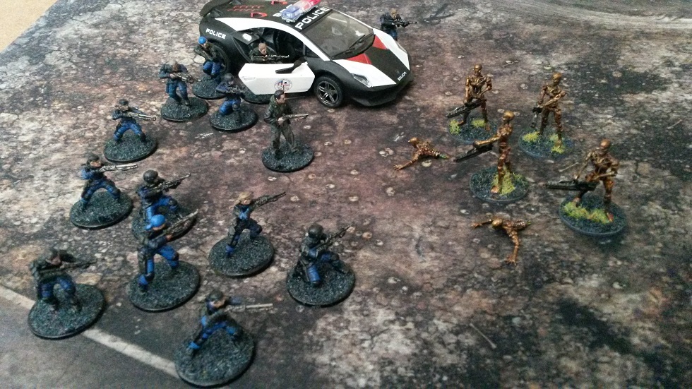 Terminator Genisys: 2014 S.W.A.T Task Force - Warlord Games