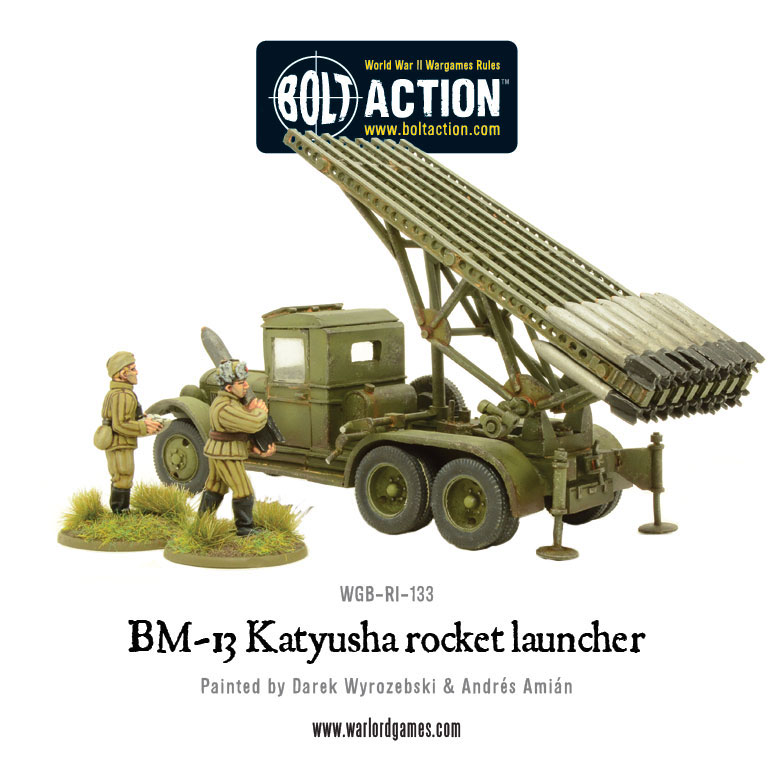 New: Katyusha Rocket Launcher - Warlord Games