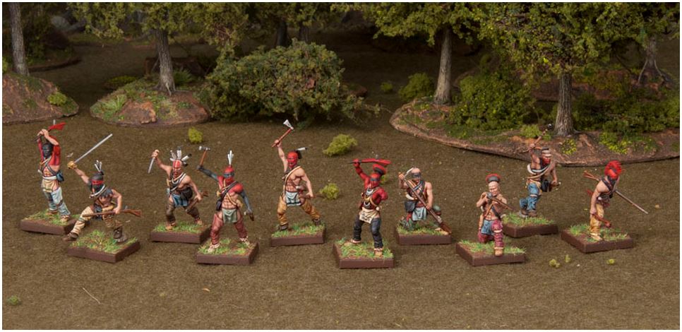 AWI Woodland Indians WGFactory 1 - Warlord Games