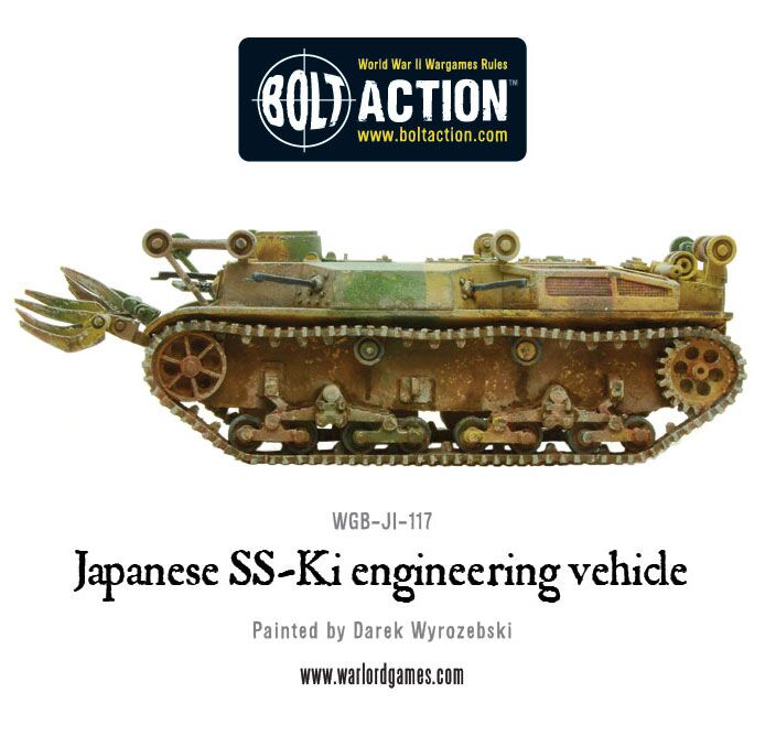 WGB-JI-117 Japanese SS-KI Engineering Vehicle e - Warlord Games