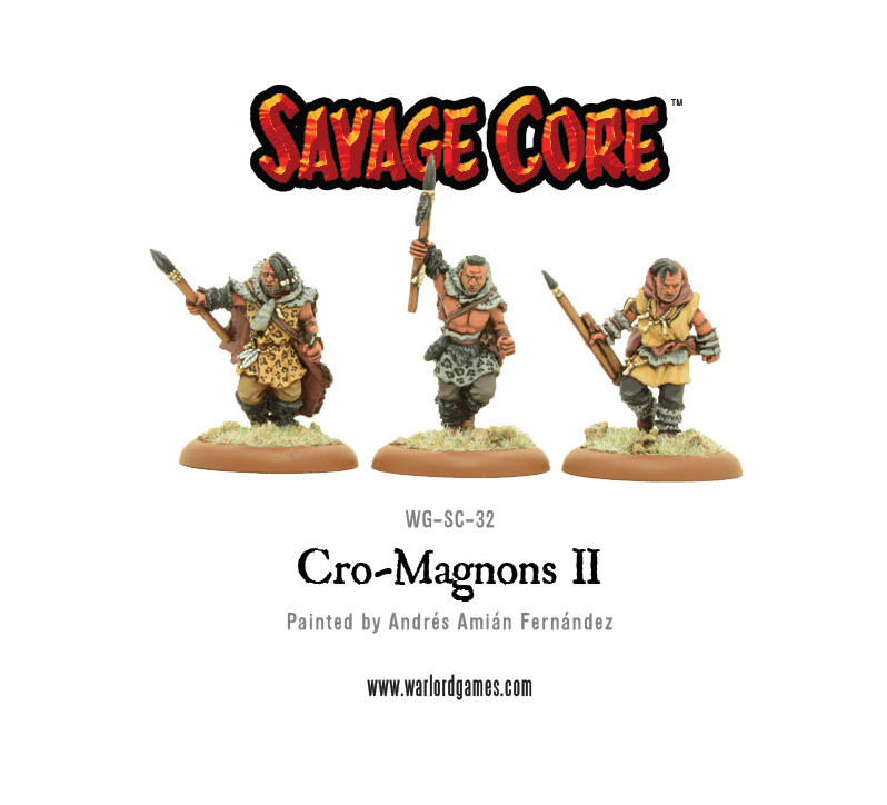 Preview: Savage Core Models - Cro-Magnons - Warlord Games