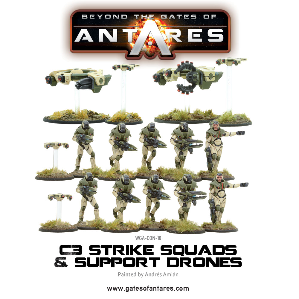 Pre Order: Concord Strike Squad plastic set - Warlord Games