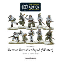 New: German Grenadiers in Winter Clothing - Warlord Games