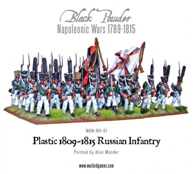 Painting Guide: Napoleonic Russian Line Infantry - Warlord Games