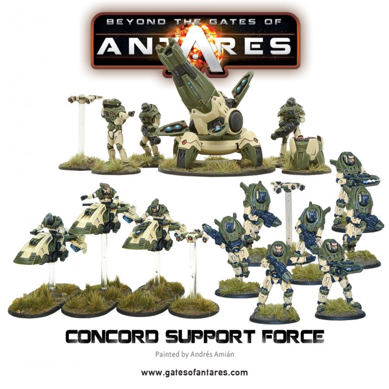 Concord vs. Concord - some background notes - Warlord Games