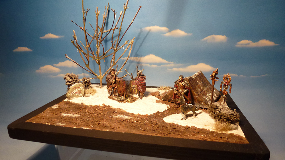 Melvin Roman Camp Diorama (3) - Warlord Games