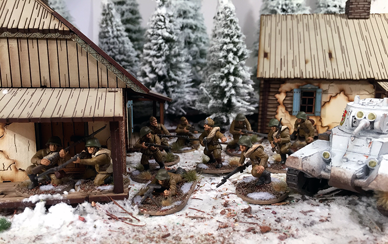Showcase: Winter Soviet Infantry - Warlord Games