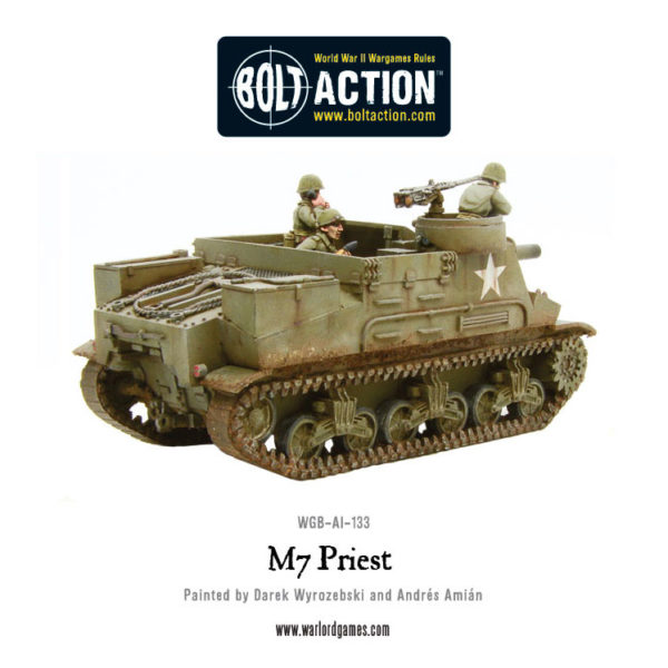 New: M7 HMC Priest - Warlord Games
