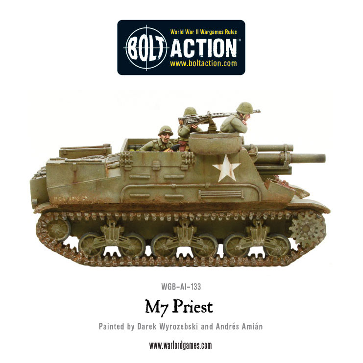 New: M7 HMC Priest - Warlord Games