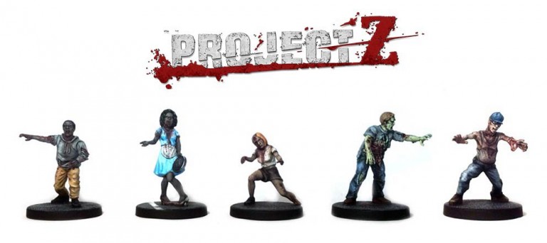 New: Project Z! Zombie Horde and Male Survivors - Warlord Games