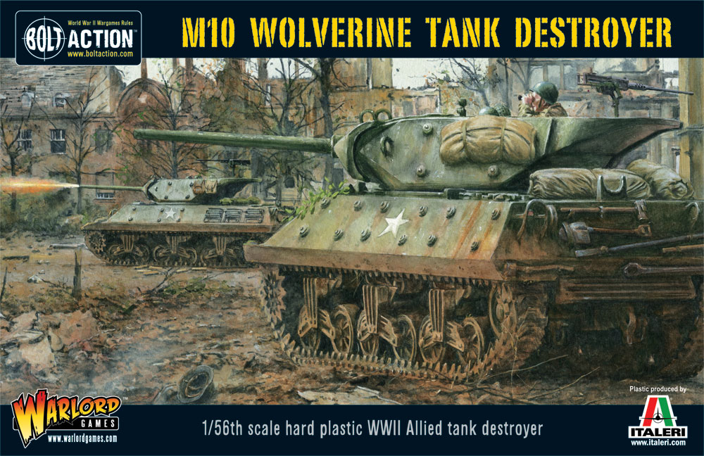 New: M10 Tank Destroyer/Wolverine - Warlord Games