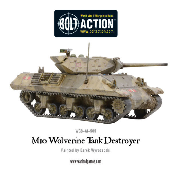 New: M10 Tank Destroyer/Wolverine - Warlord Games