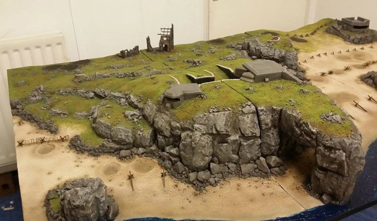 Feature: TheTerrainTutor's D-Day Board Project - Warlord Games