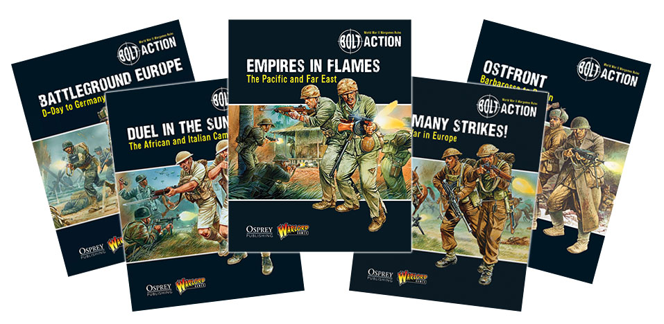 Updated: Bolt Action Theatre Book Bundle - Warlord Games