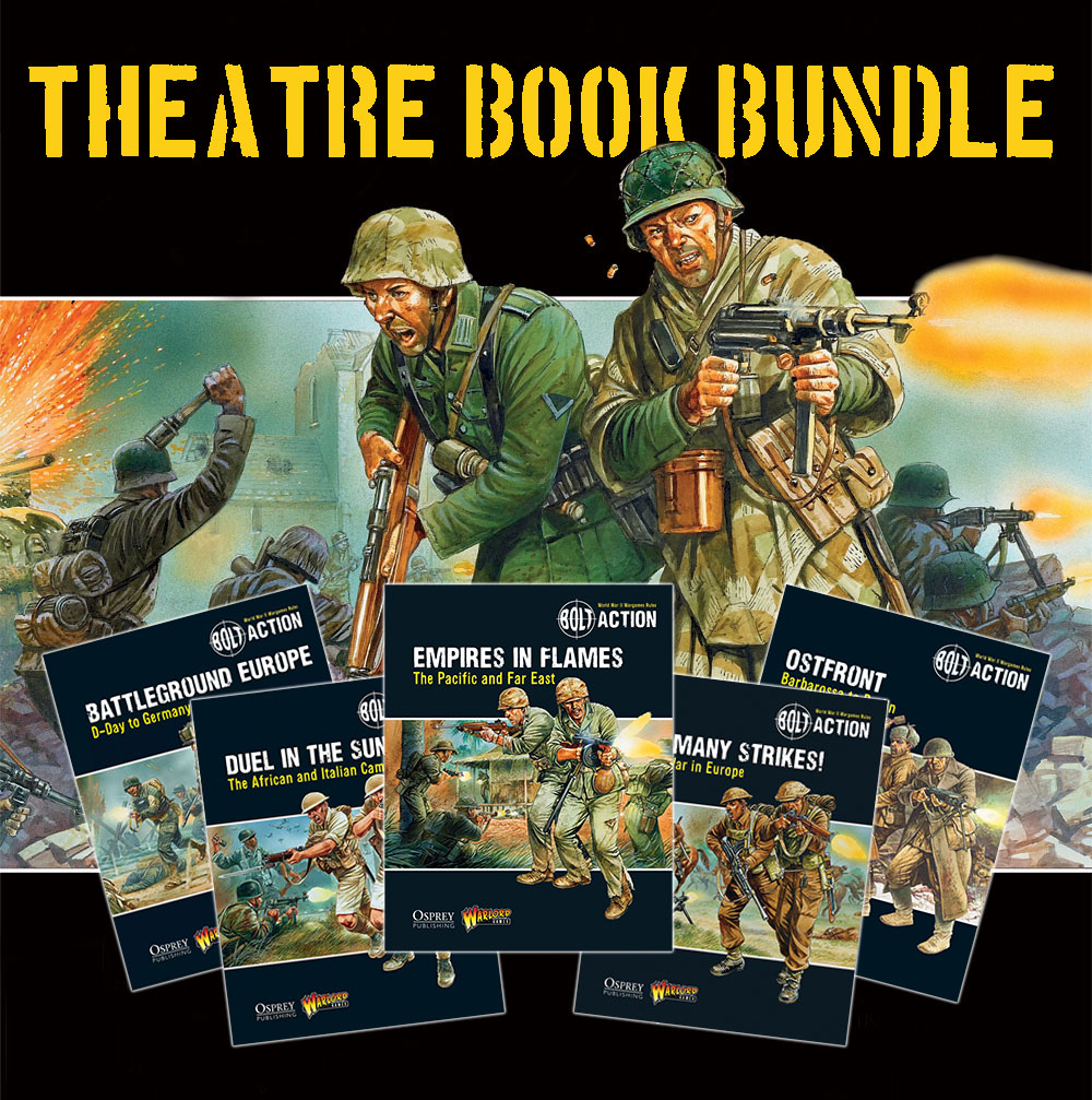 Updated: Bolt Action Theatre Book Bundle - Warlord Games