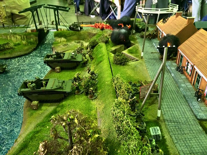Showcase: “Action on the Scheldt” game table - Warlord Games