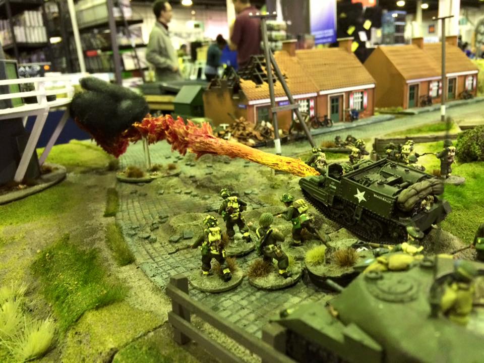 Showcase: “Action on the Scheldt” game table - Warlord Games