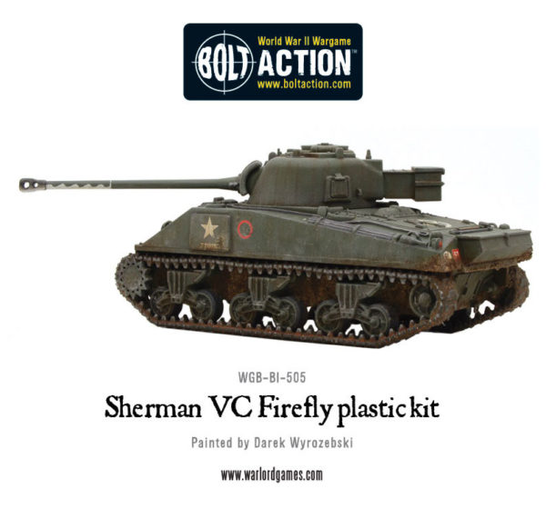 New: Plastic Sherman VC Firefly - Warlord Games