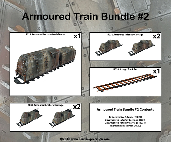 New: Bolt Action Armoured Trains - Warlord Games