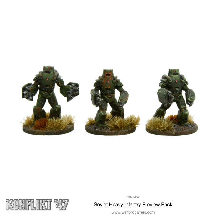 New Konflikt '47: Soviet and British Heavy Infantry Preview Packs ...