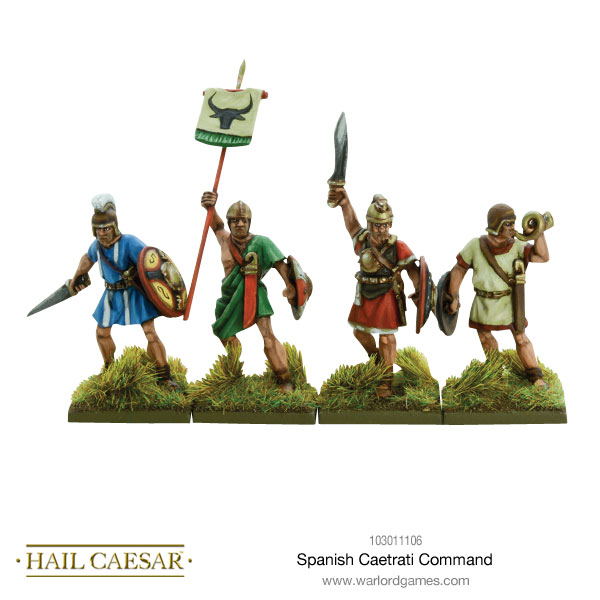 New: Hail Caesar - Spanish Caetrati & Scutarii - Warlord Games