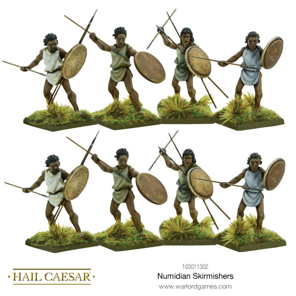 New: Hail Caesar - Numidians - Warlord Games