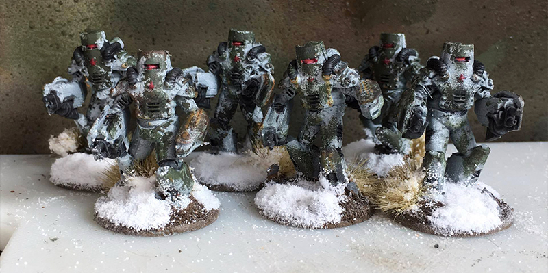 Konflikt'47: Soviet Steel, Painting Soviet Heavy Infantry - Warlord Games