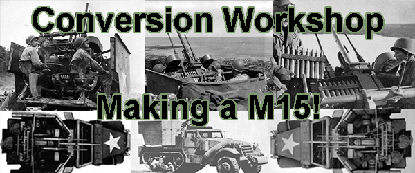 Hobby: M15 CGMC AA Halftrack Conversion - Warlord Games