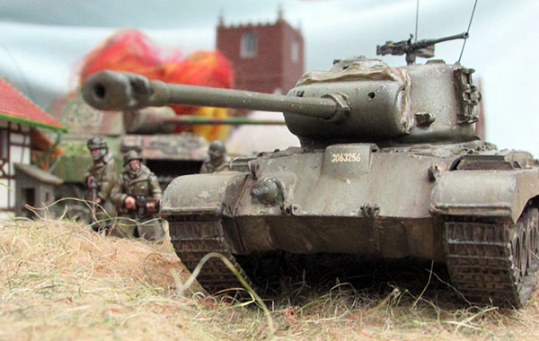 Head to head: Panther Ausf A vs M26 Pershing - Warlord Games