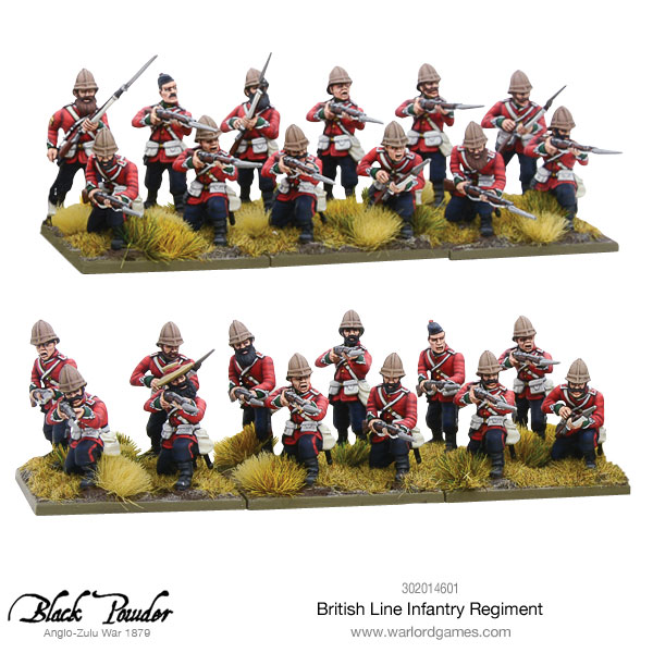 Re-boxed British Line Infantry Regiment - Warlord Games