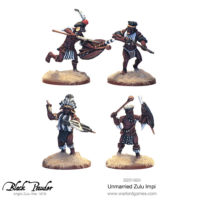 Re-boxed Unmarried Zulu Impi - Warlord Games