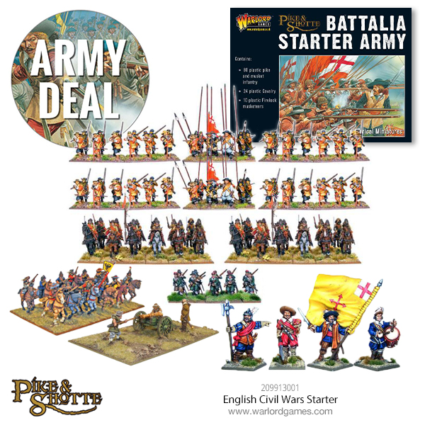 New: To Kill A King! - Pike & Shotte English Civil War - Warlord Games
