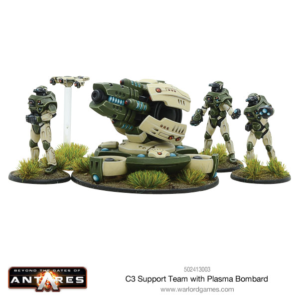Focus: Concord and the Plasma Bombard - Warlord Games