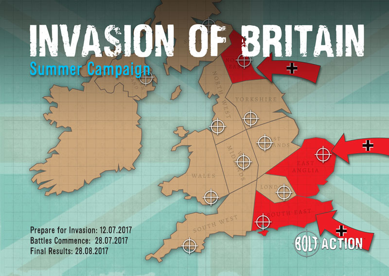 Announcement: Invasion of Britain Summer Campaign - Warlord Games