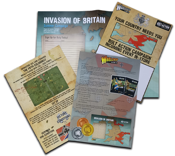 Focus: Invasion of Britain - Summer Online Campaign - Warlord Games