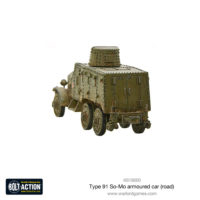New: Type 91 So-Mo Armoured Car - Warlord Games
