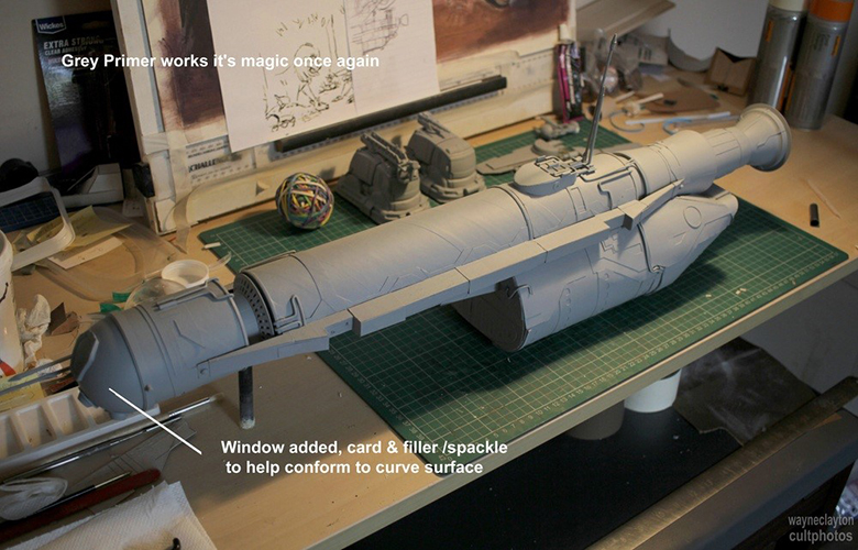 Hobby: How I built a Spaceship - Warlord Games