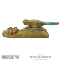 New: US Tesla turret emplacement - Warlord Games