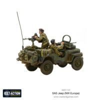 New: European SAS Jeep + Armoured Jeep - Warlord Games