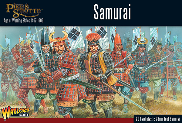 Samurai Horsemen, plastic Samurai | Warlord Games, Pike & Shotte